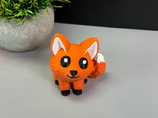 Cute Fox by 3DPrintyi | Download free STL model | Printables.com