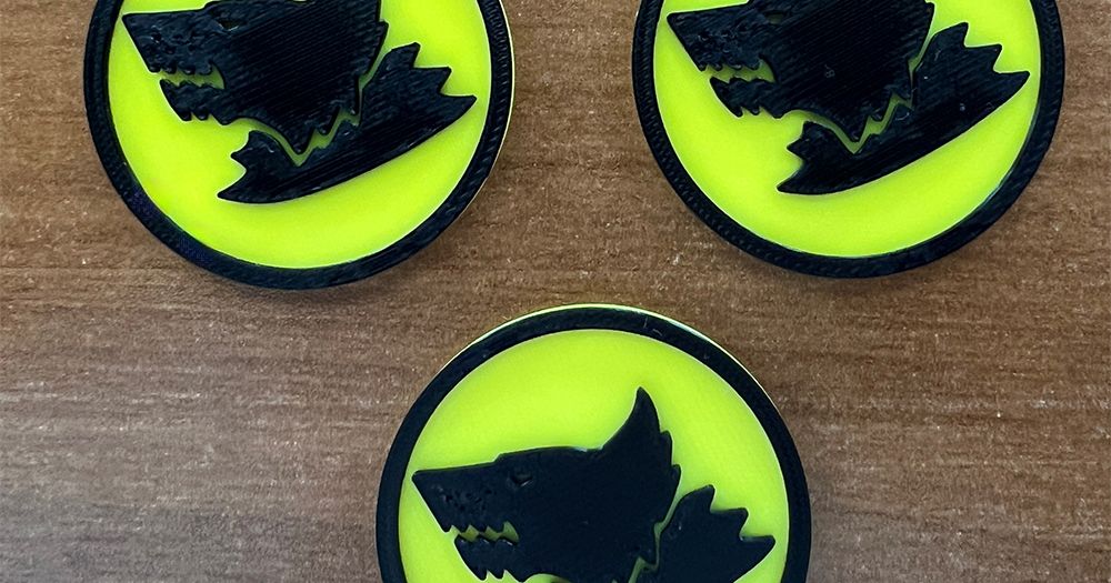 Warhammer 40k Space Wolves Objective Marker plus MMU Version by ...