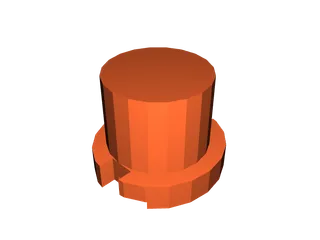 Articulated Axolotl Top Hat by Lotl | Download free STL model ...