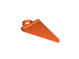 Pizza Keychain by maker_rachael | Download free STL model | Printables.com