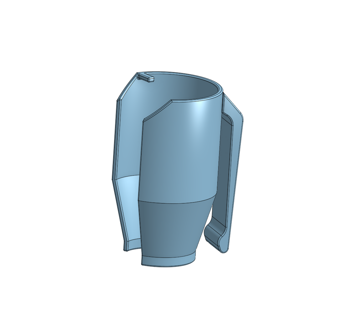 Flashlight belt holster by kuldar | Download free STL model ...