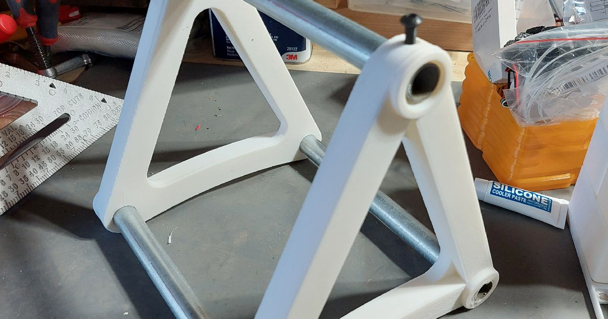 5kg spool holder by Glenn Brockett | Download free STL model ...