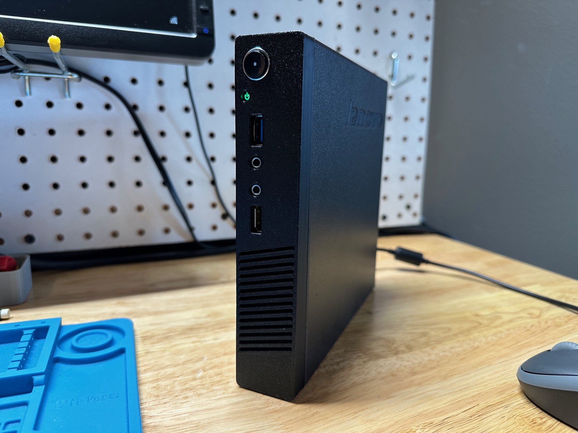 Lenovo M93P - Front Cover PLED MOD by ryker | Download free STL model ...