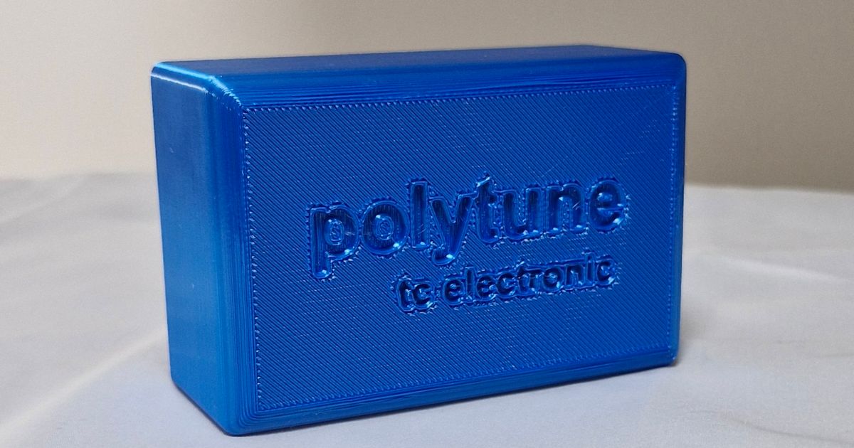 polytune clip by tc electronic storage box by IdanY_13 | Download free STL model | Printables.com