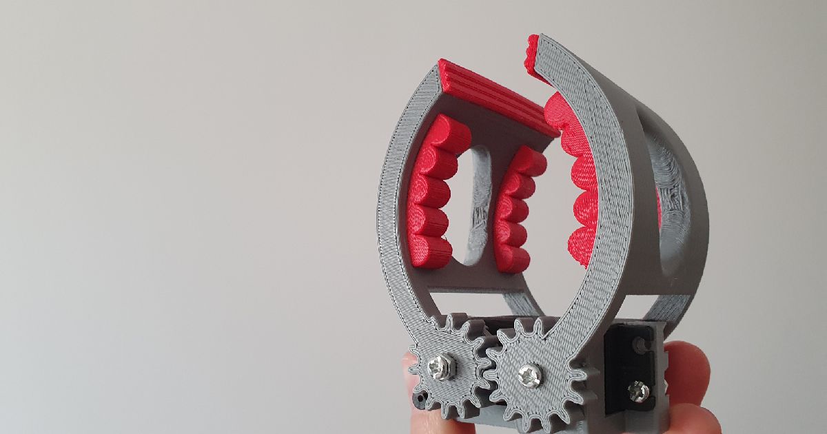 Robot Gripper by Lovro Jančić | Download free STL model | Printables.com