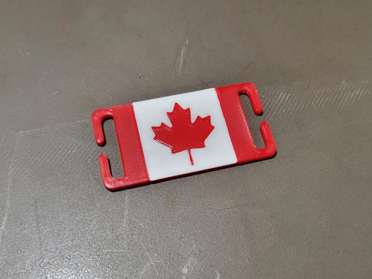 Canadian Flag Molle Patch by Garage_Tinkerer | Download free STL model ...
