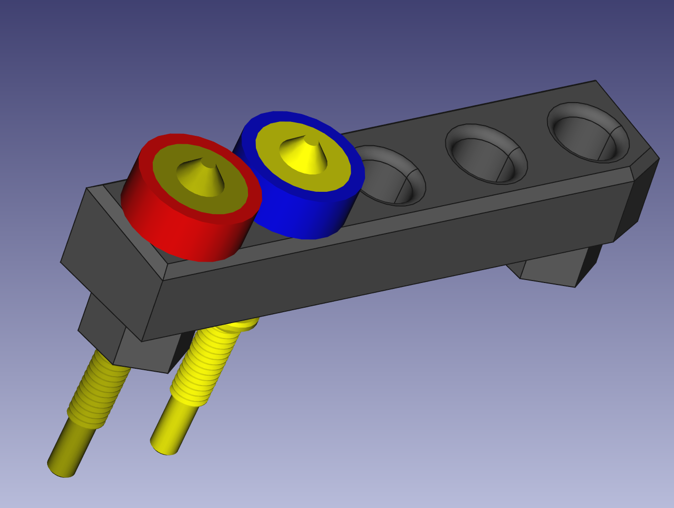 Revo nozzle holder for prusa mini z brace by Antimaterie | Download ...