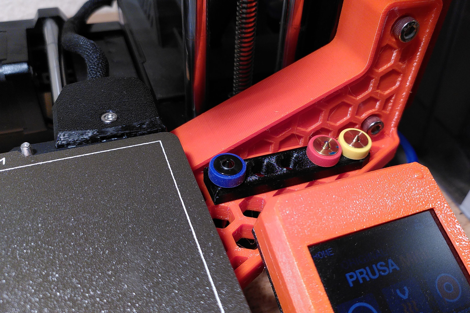 Revo nozzle holder for prusa mini z brace by Antimaterie | Download ...