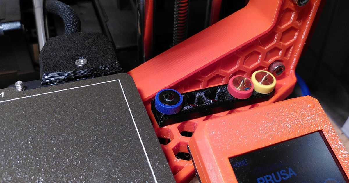 Revo nozzle holder for prusa mini z brace by Antimaterie | Download ...