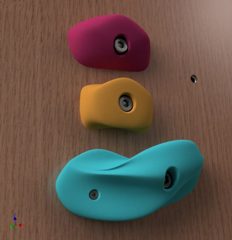 Climbing starter kit by pakkun48 | Download free STL model | Printables.com