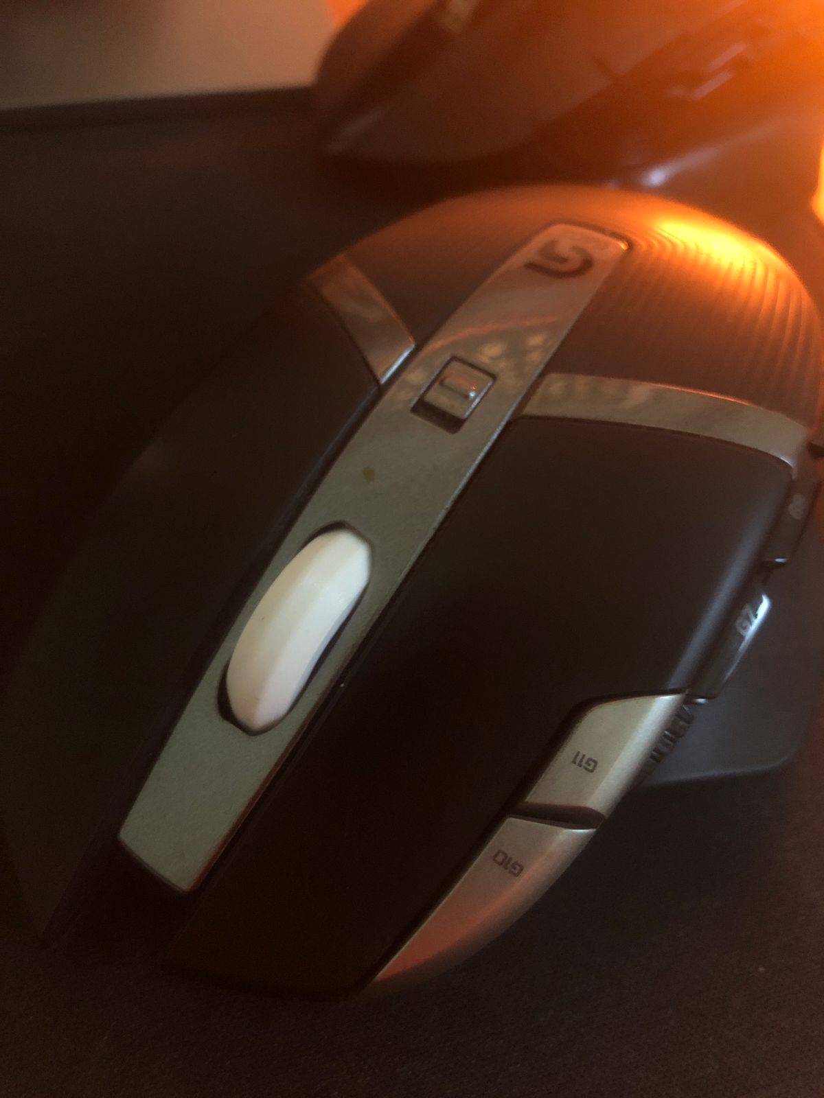 Logitech G602 - Rubber Scroll Wheel Replacement by Flx_Mark | Download free STL model ...