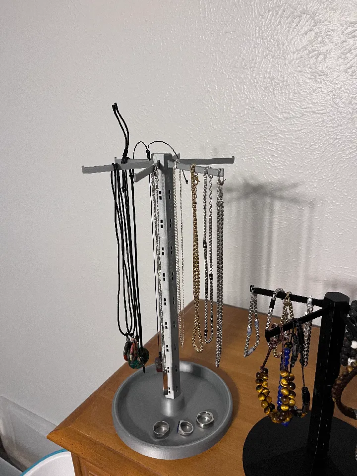 Modular Jewelry Stand (upgraded) by ZachM_Designs | Download free STL ...