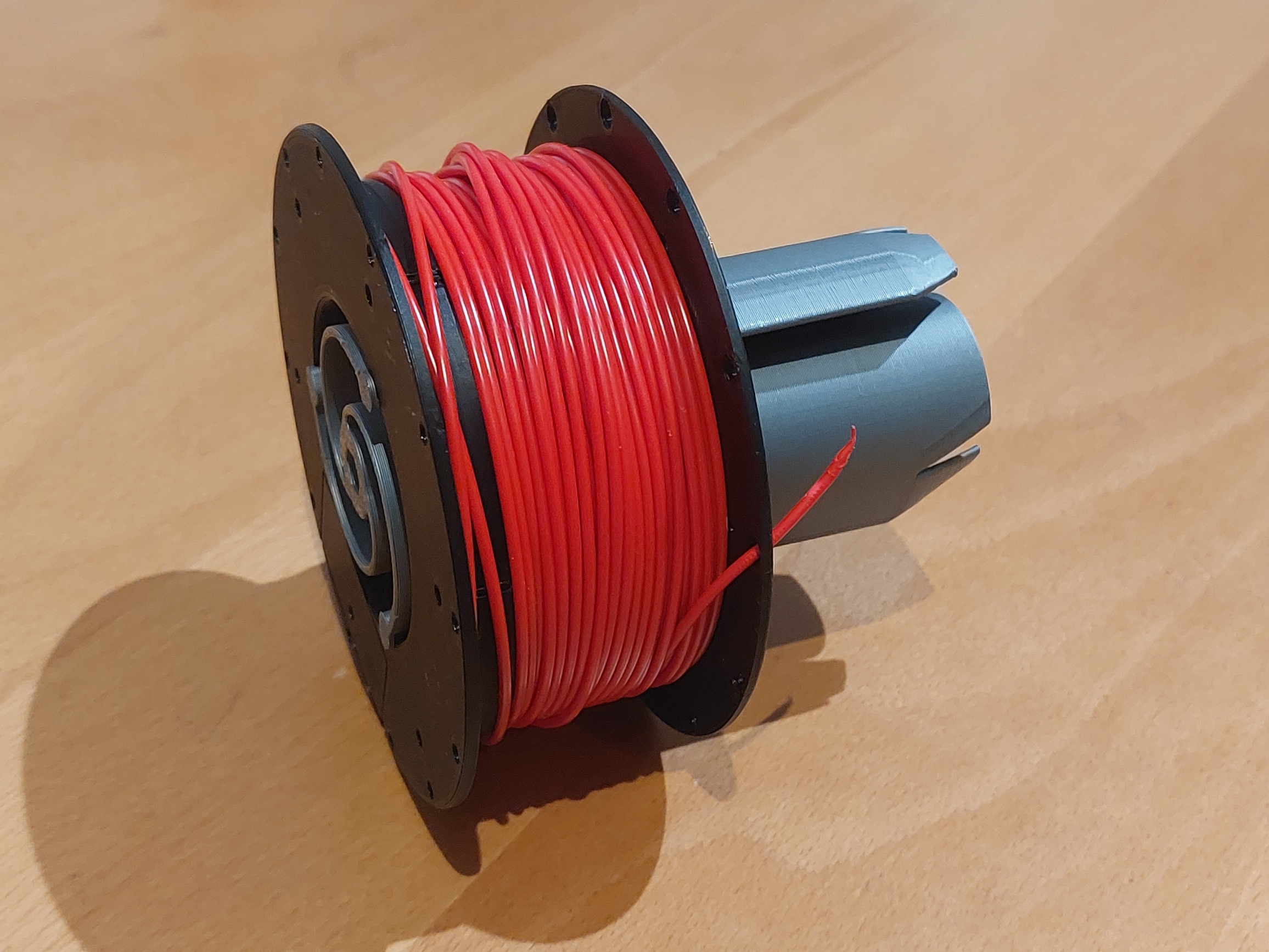 Drill spool winder - No screw - Any width - Lightweight - Quick print ...