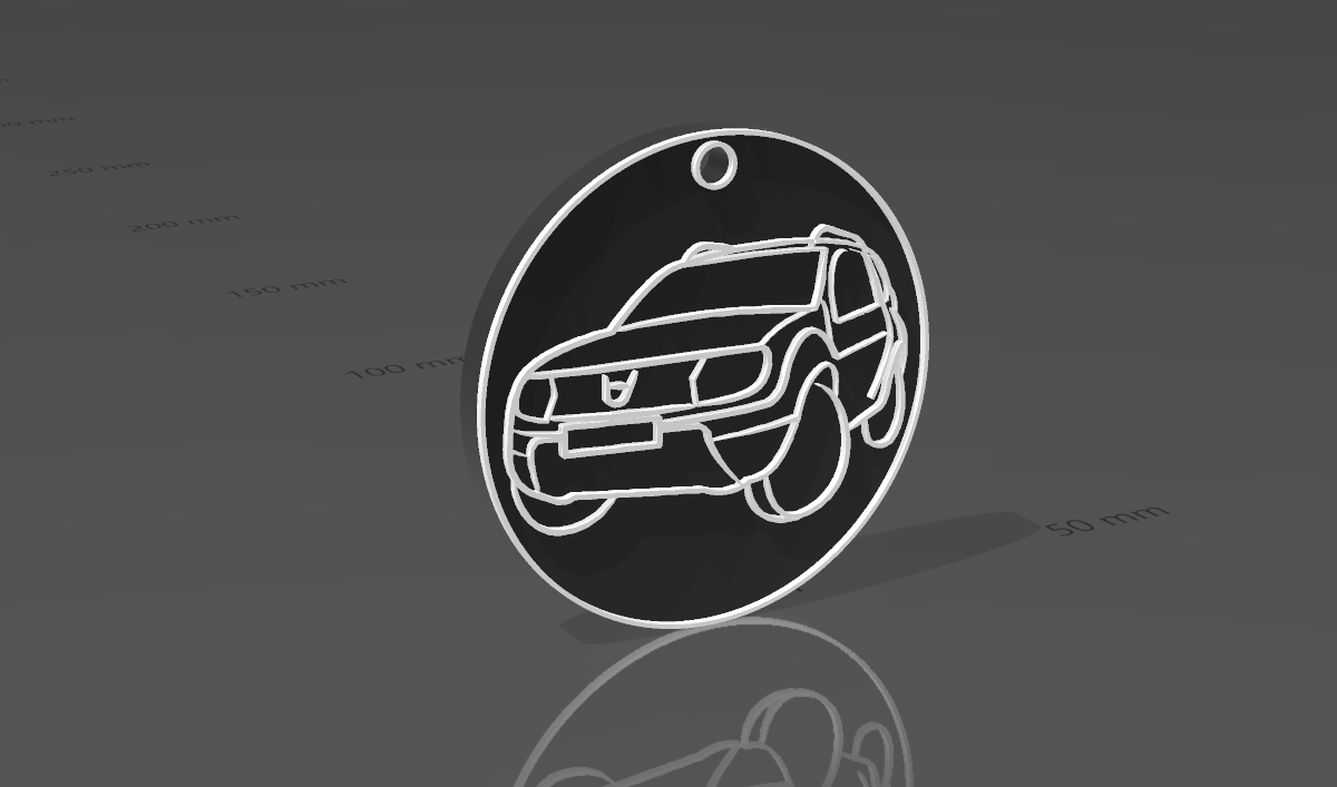 car keychain by Gustavo | Download free STL model | Printables.com