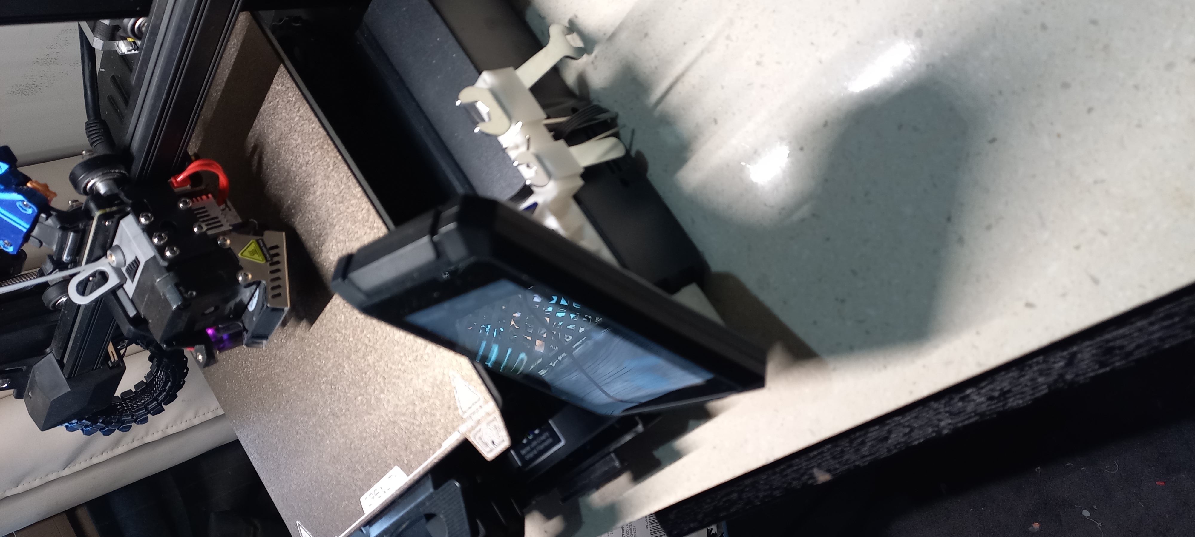 Ender 3 S1 pro compact screenmount and tool holder by luciano ...