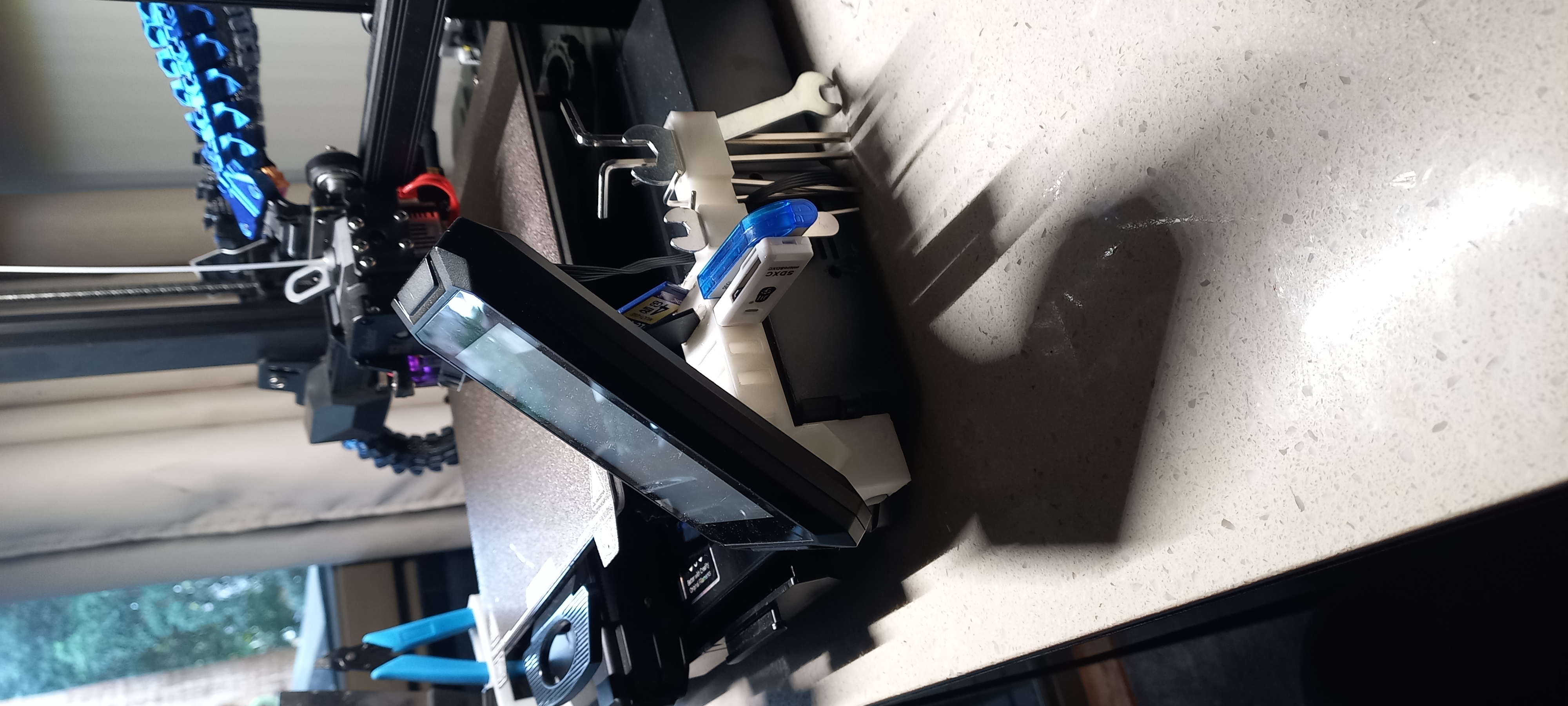 Ender 3 S1 pro compact screenmount and tool holder by luciano ...