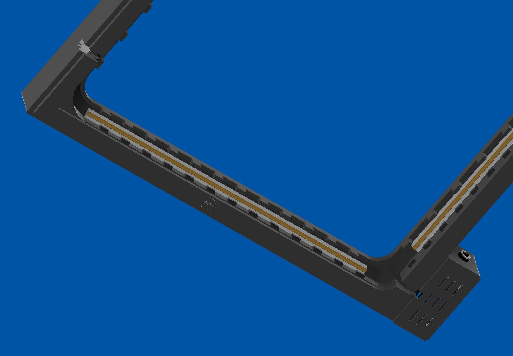 X1C Adjustable Lighting Unit Riser by Wiseone | Download free STL model ...