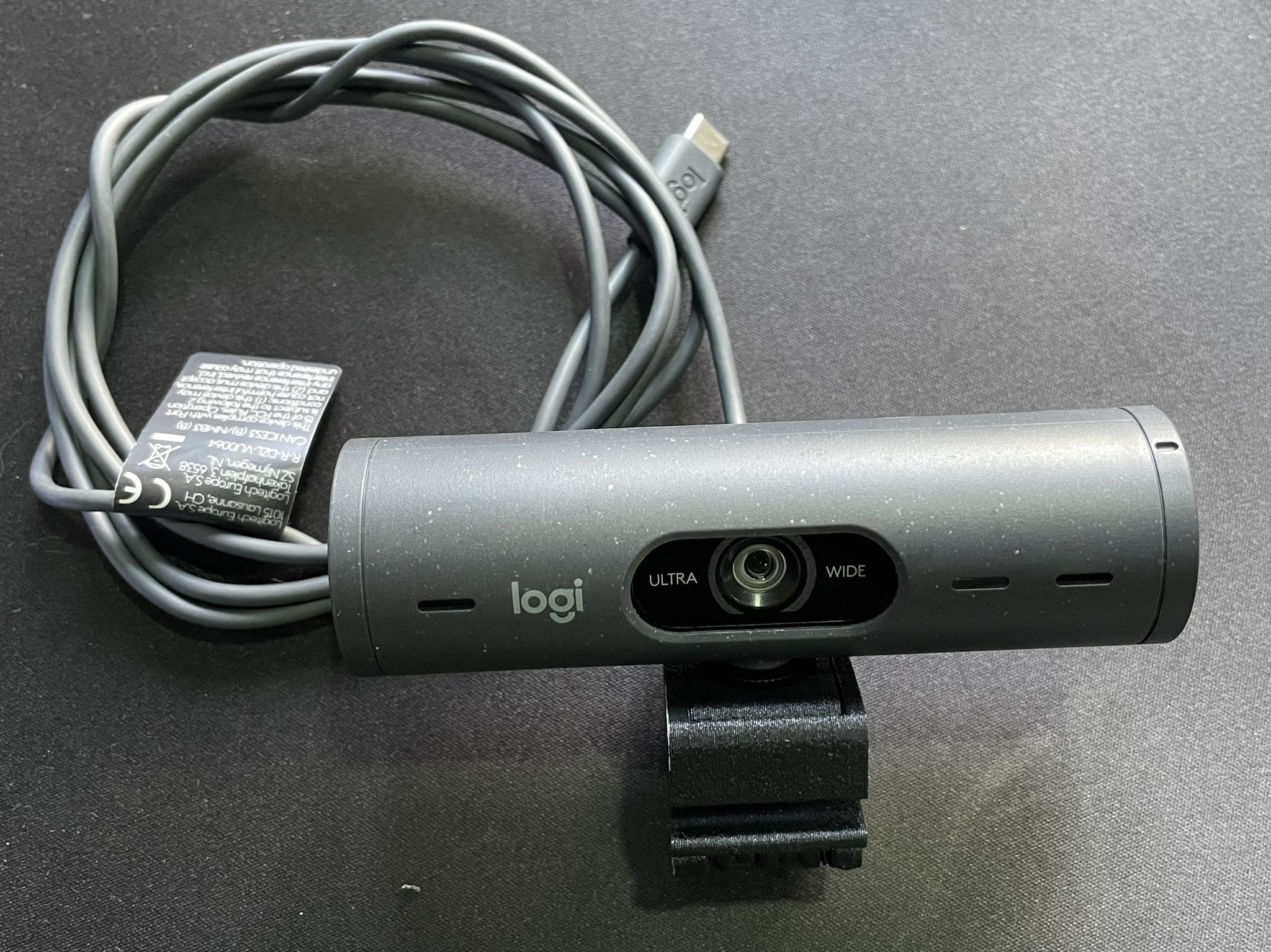 Logitech Brio 500 Camera Mount by mrfibreoptic | Printables Store