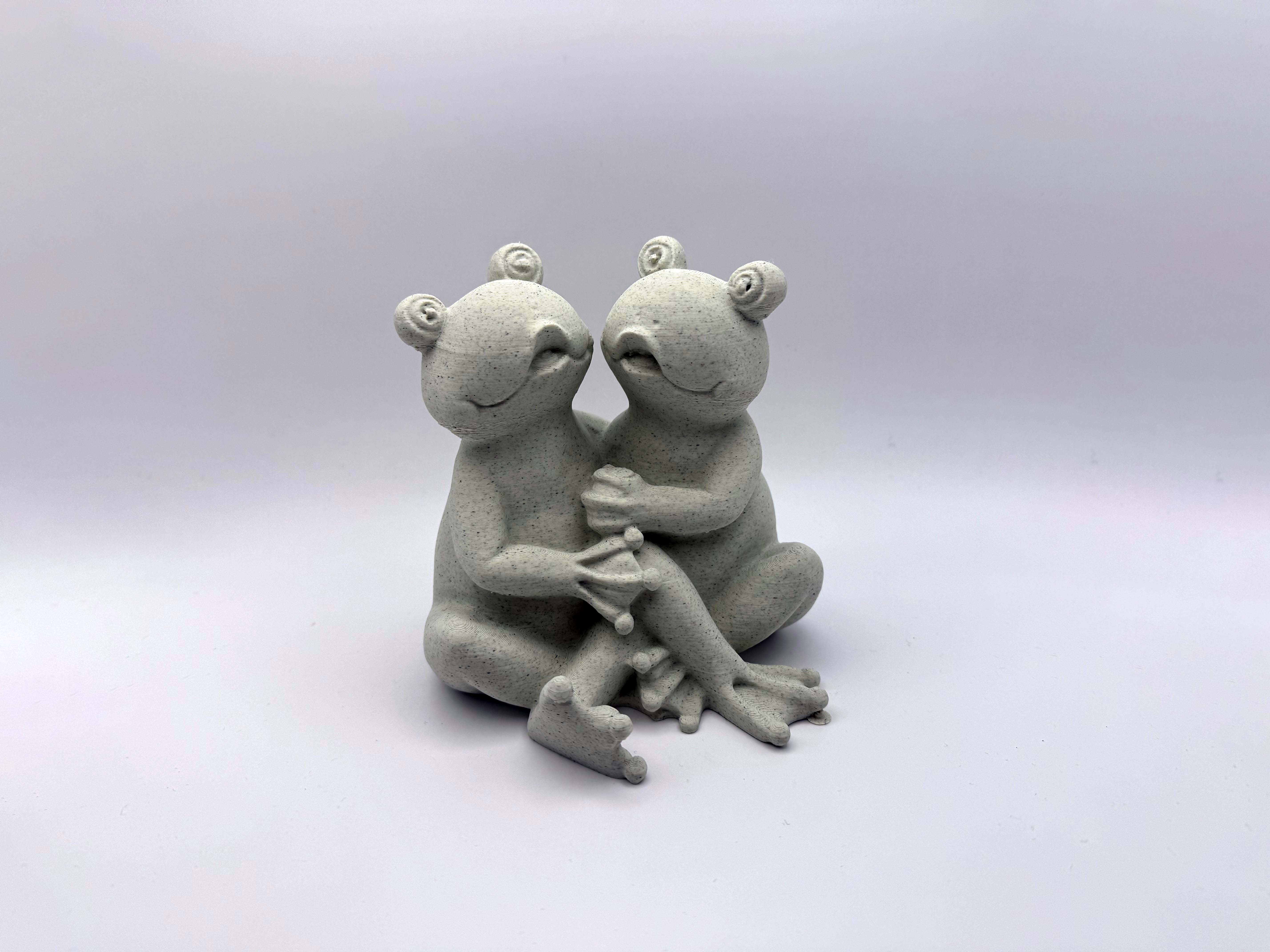 Two Cute Frogs by Stigern | Download free STL model | Printables.com