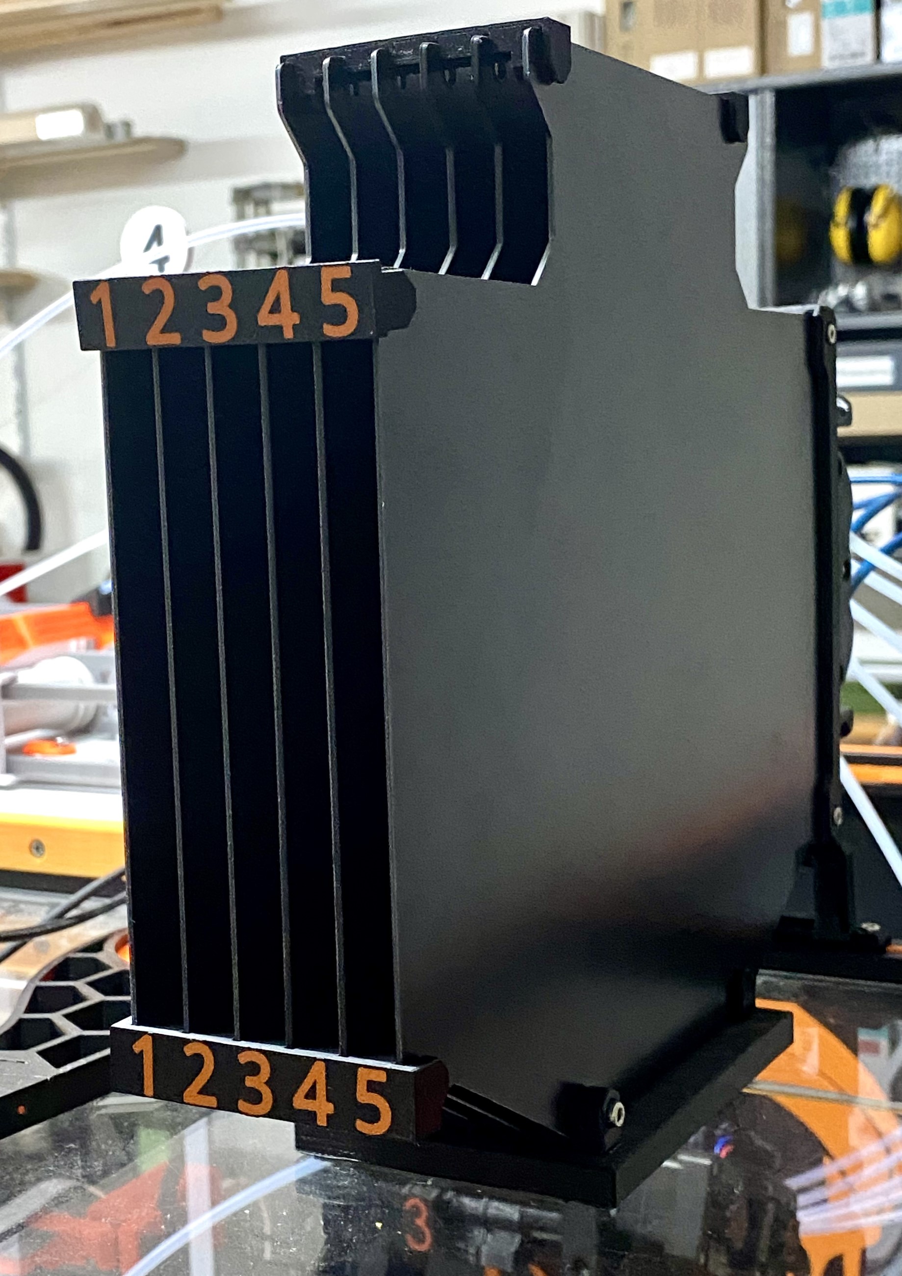 Reinforced and Numbered MMU3 Plateholder for Loading Fork MK4 by ...