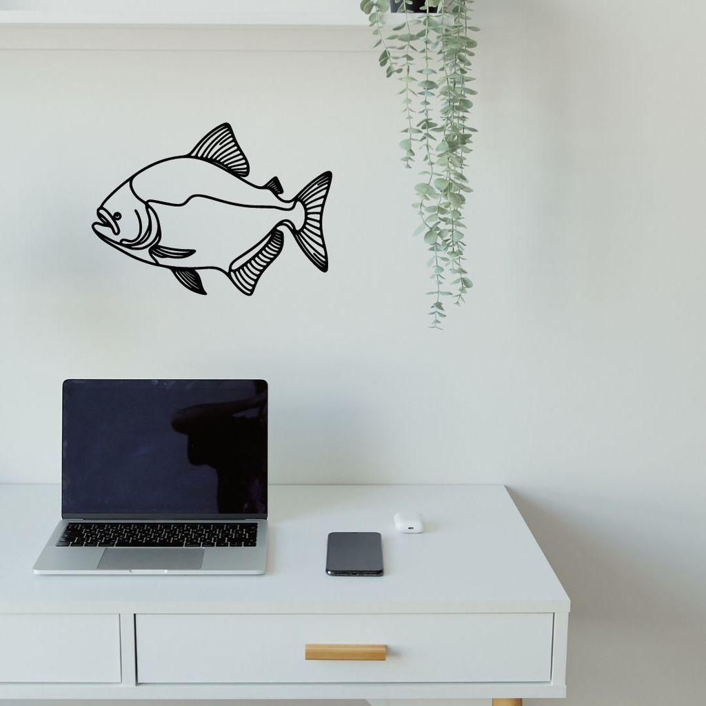 Piranha wall or table decoration by kutnohormac | Download free STL ...