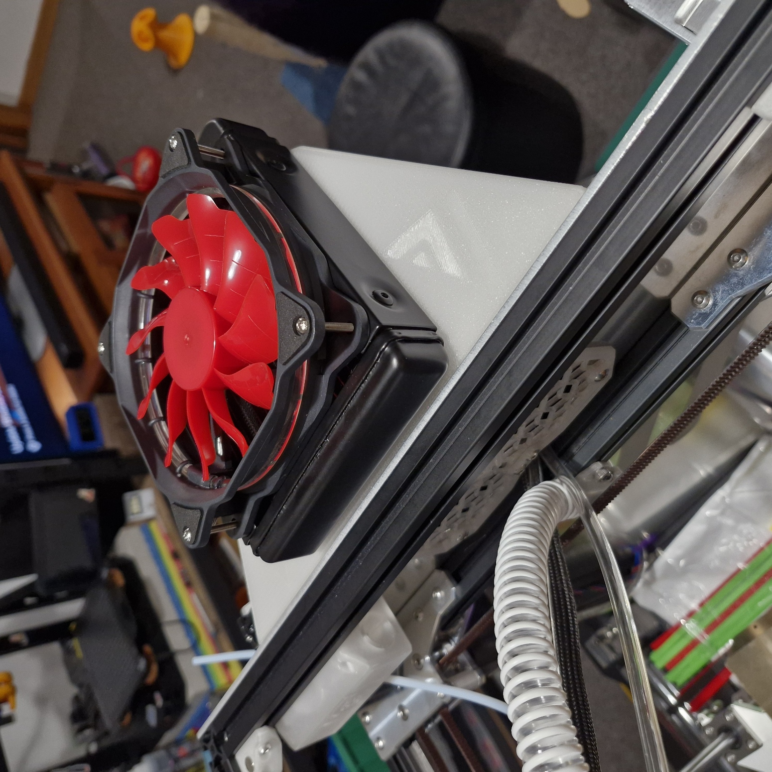 Vz235 120mm radiator mount (Mellow kit) by Prints Frankv | Download ...