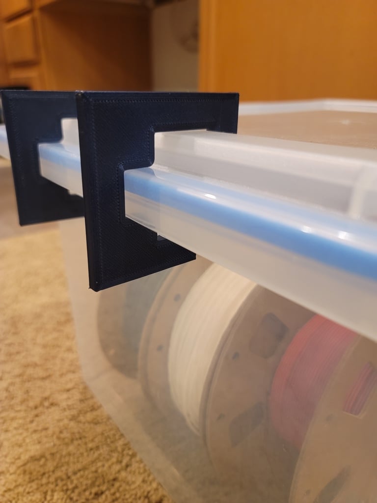Clamps for DIY Sterilite bin filament dryer by bugler921 | Download ...