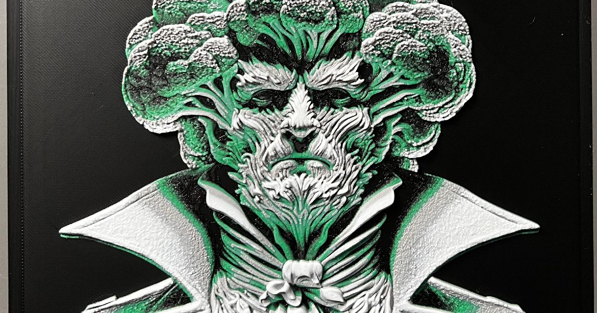 Evil Broccoli by Don Matis | Download free STL model | Printables.com