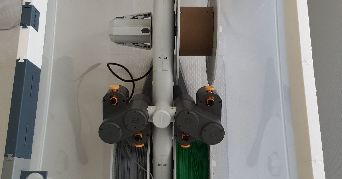 Bambu AMS stands & risers - X1C P1P P1S AMS Collection by MediaMan3D ...