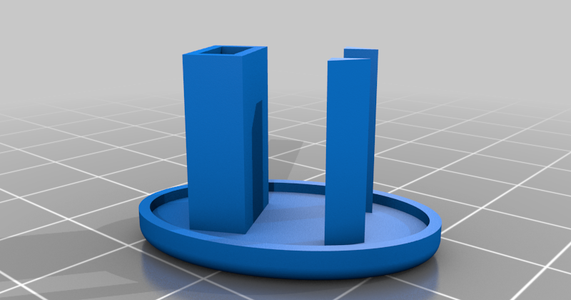 Roller Blind End Cap by mrjack | Download free STL model | Printables.com