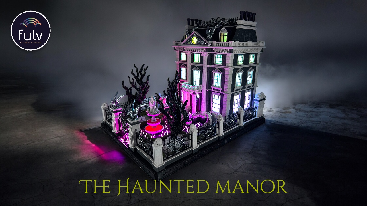 THE HAUNTED MANOR by fulv@me.com | Printables Store