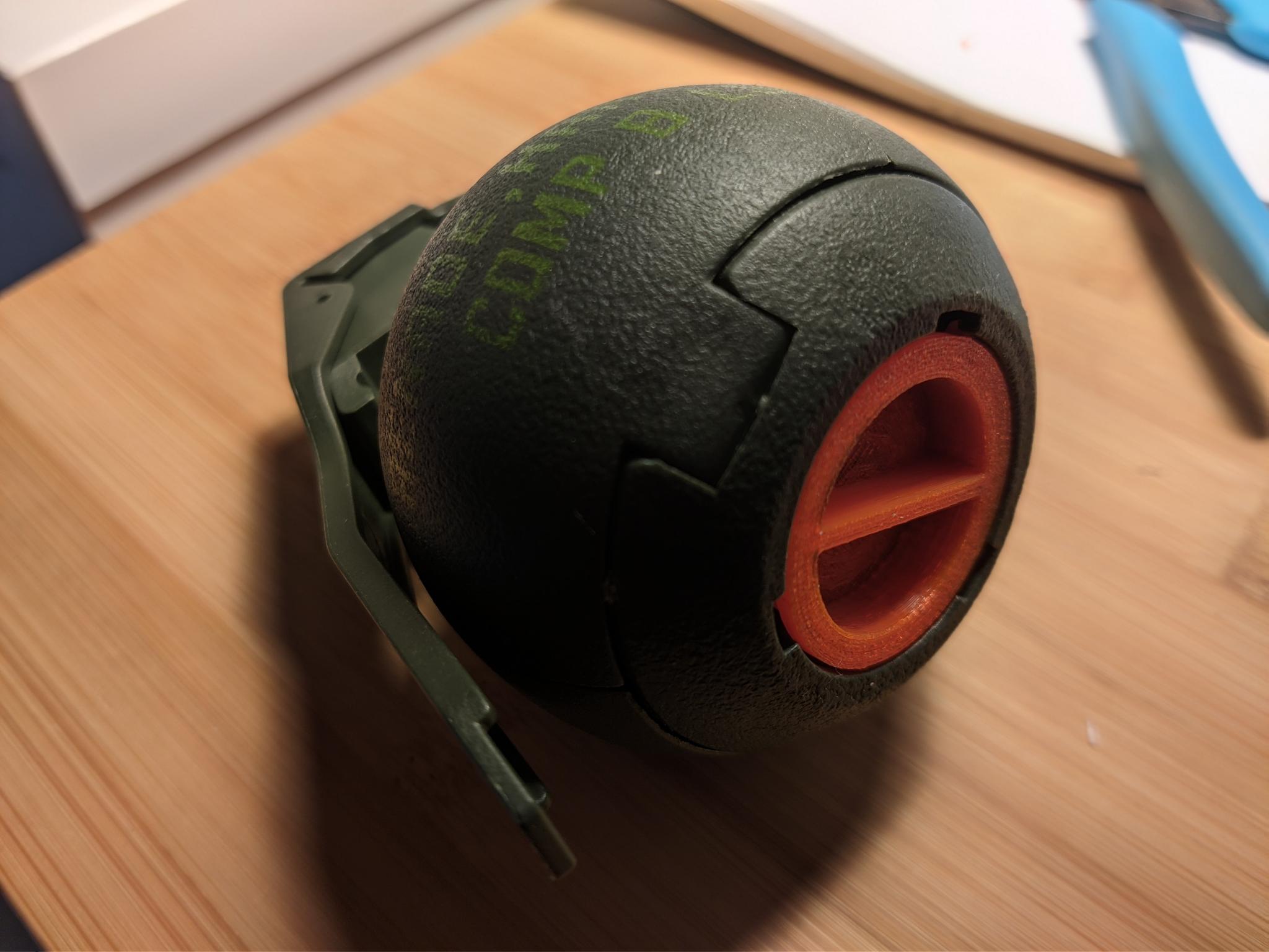 M67 Airsoft spring grenade bottom cap replacement by Uggy | Download ...