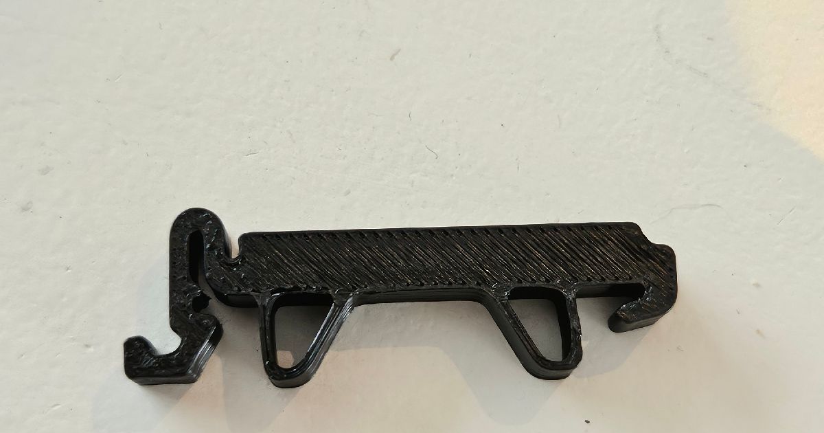 DIN rail clip, slimmed version by Marcus Persson | Download free STL ...