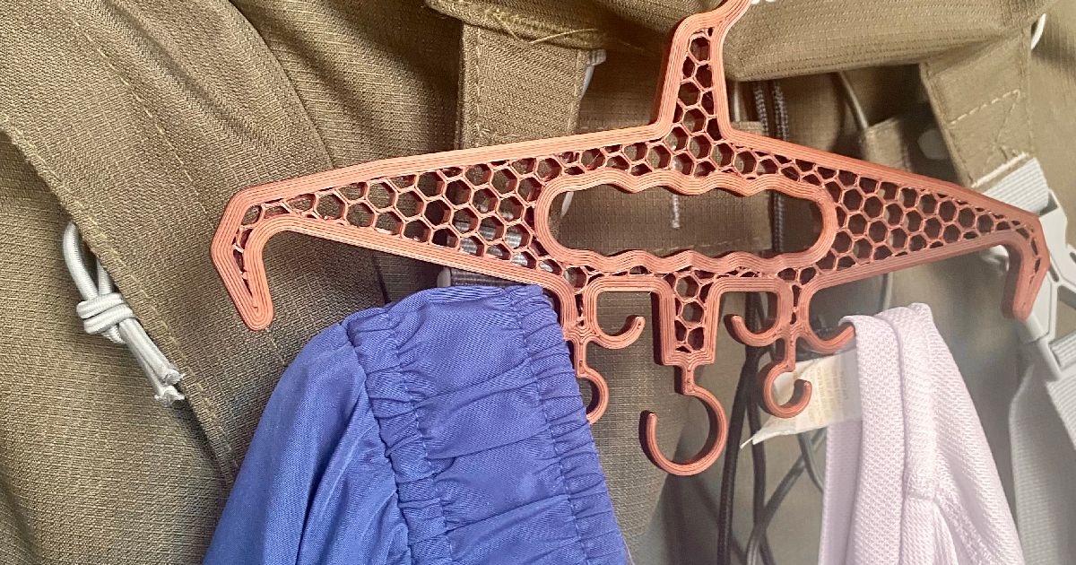 Backpack drying hanger by Richard | Download free STL model ...