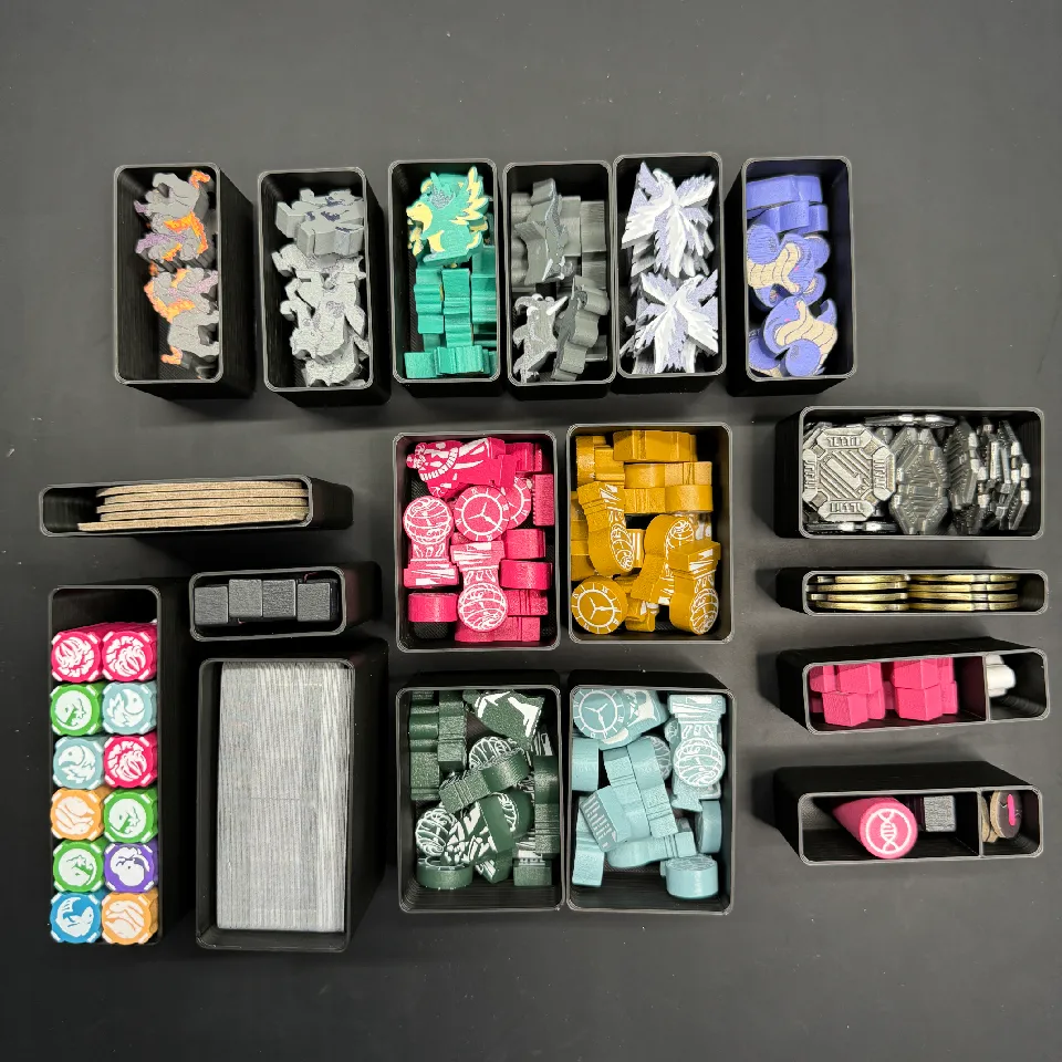 Biohack Insert / Organizer (incl. Kickstarter Expansions) by xguru | Download free STL model ...