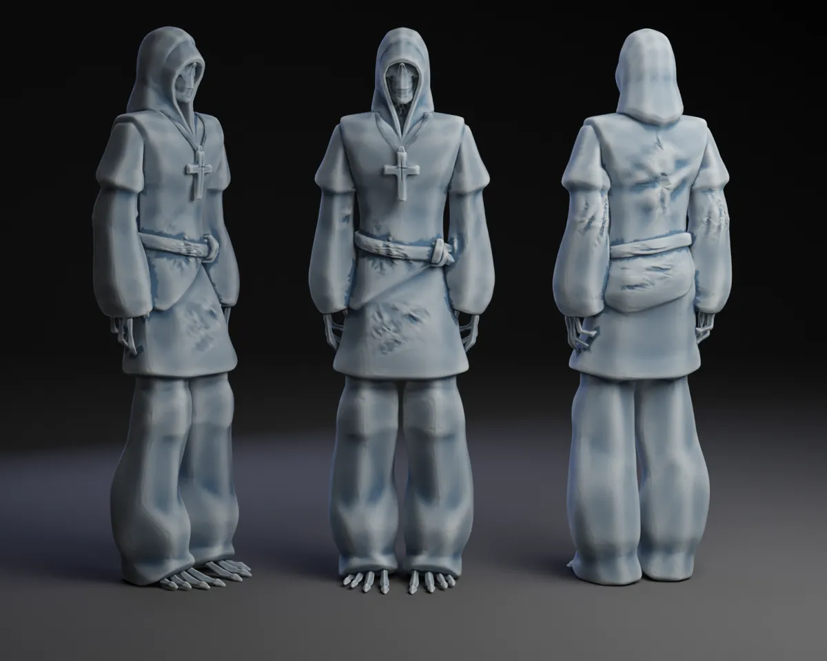 Skeleton Priest by Peter Farell | Download free STL model | Printables.com