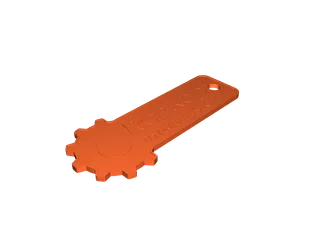RepRap PT Logo Keychain by RepRapPT | Download free STL model ...