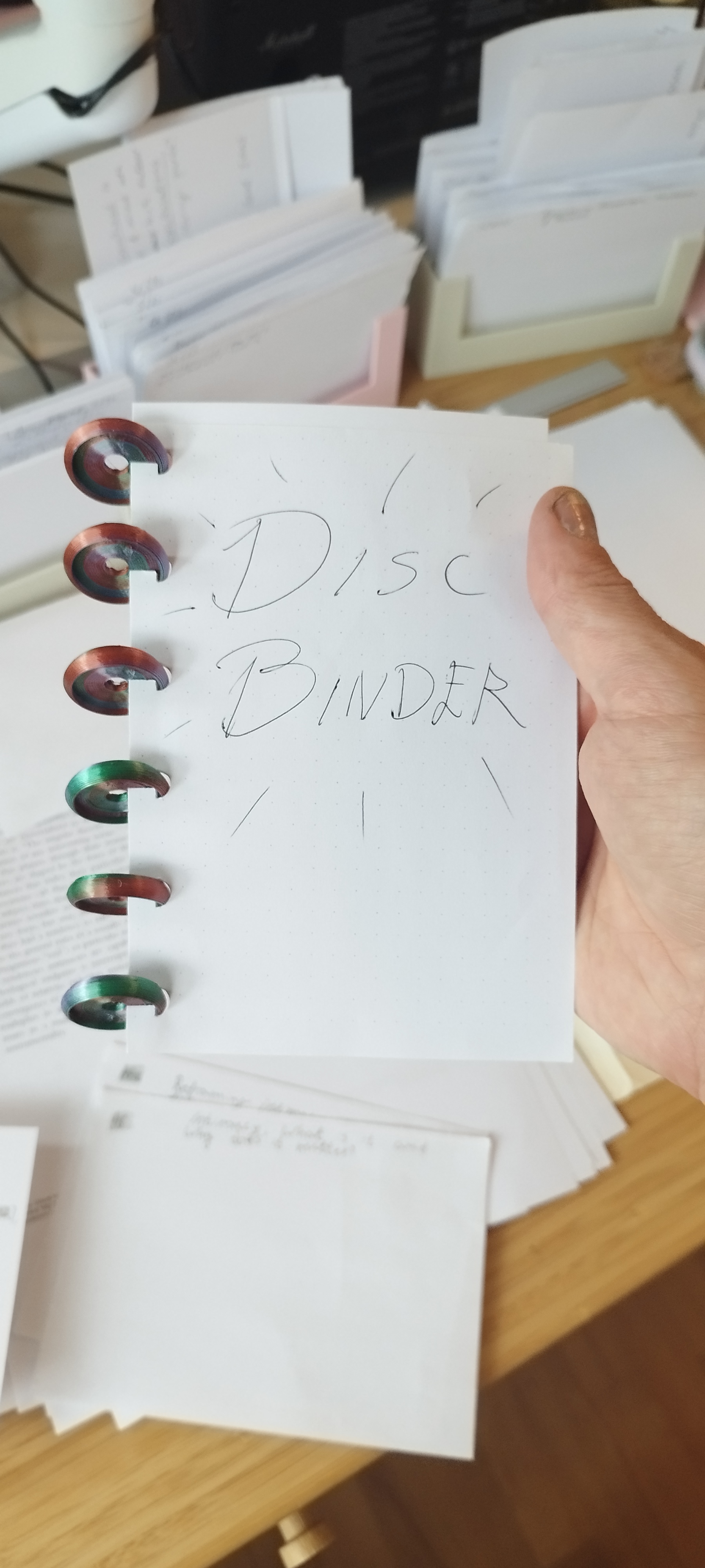 Disc binder by dmilve | Download free STL model | Printables.com