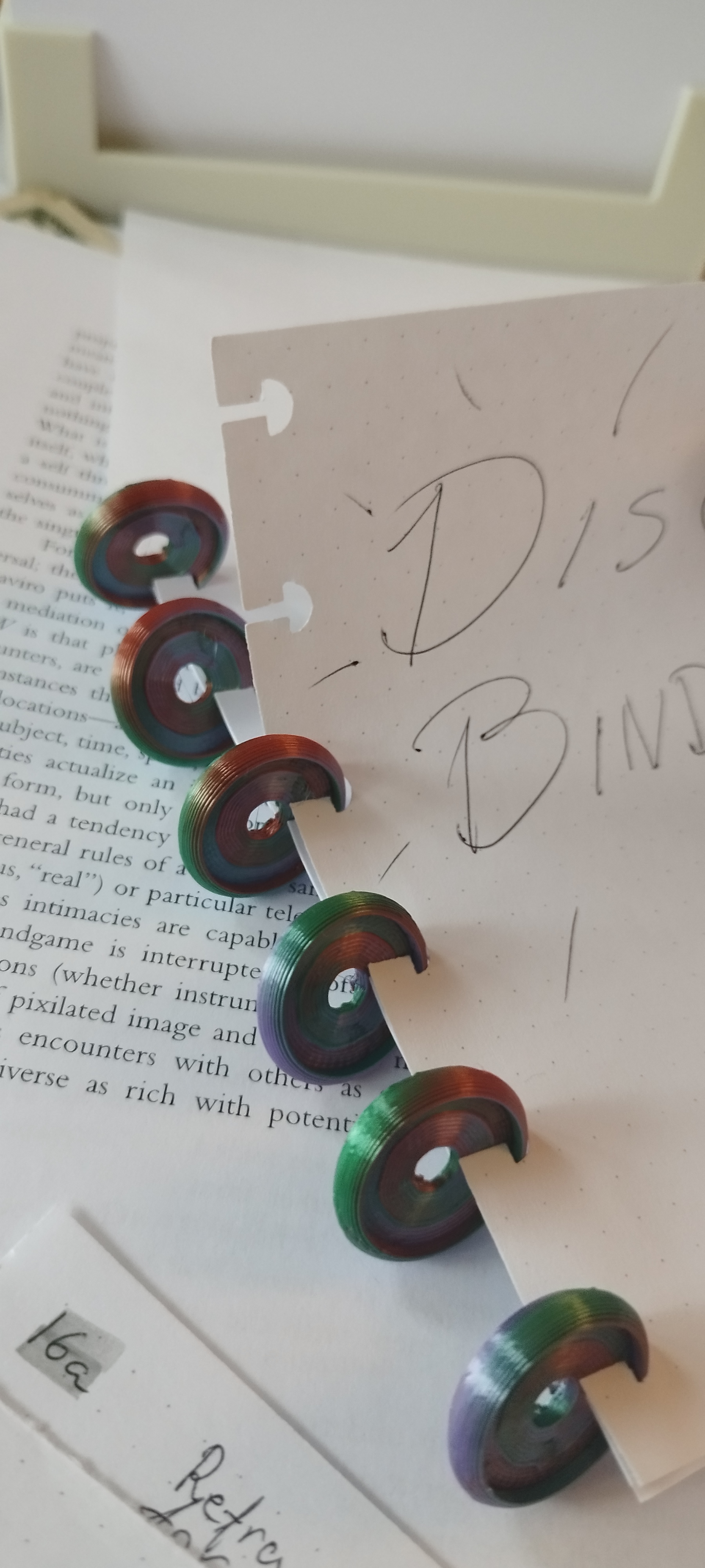 Disc binder by dmilve | Download free STL model | Printables.com