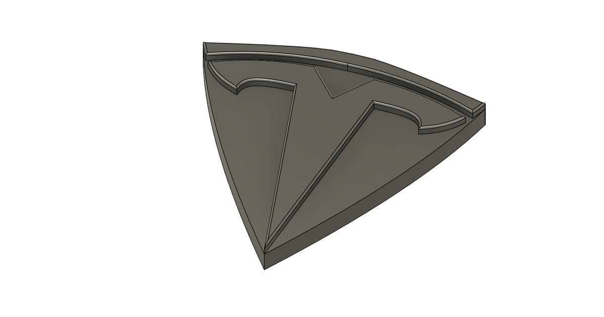 Tesla Logo by Lysandrek | Download free STL model | Printables.com