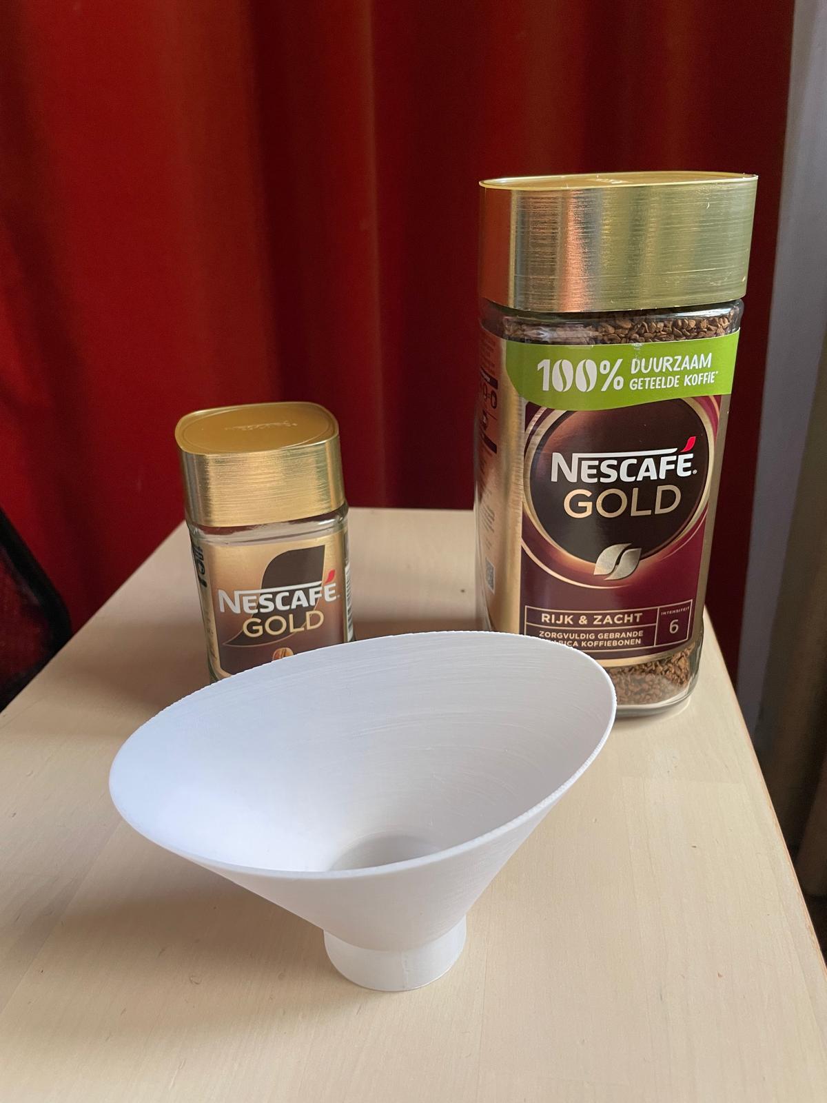 Nescafe Coffee Funnel by SunnyMakes | Download free STL model ...