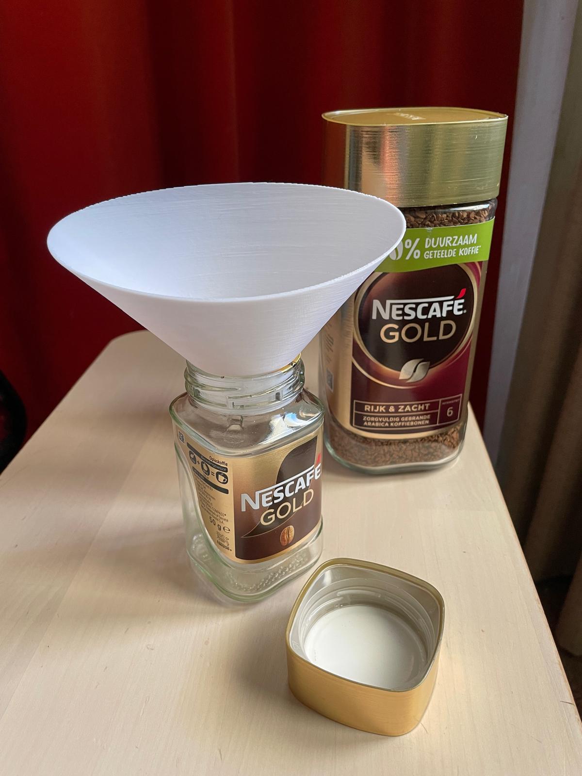 Nescafe Coffee Funnel by SunnyMakes | Download free STL model ...