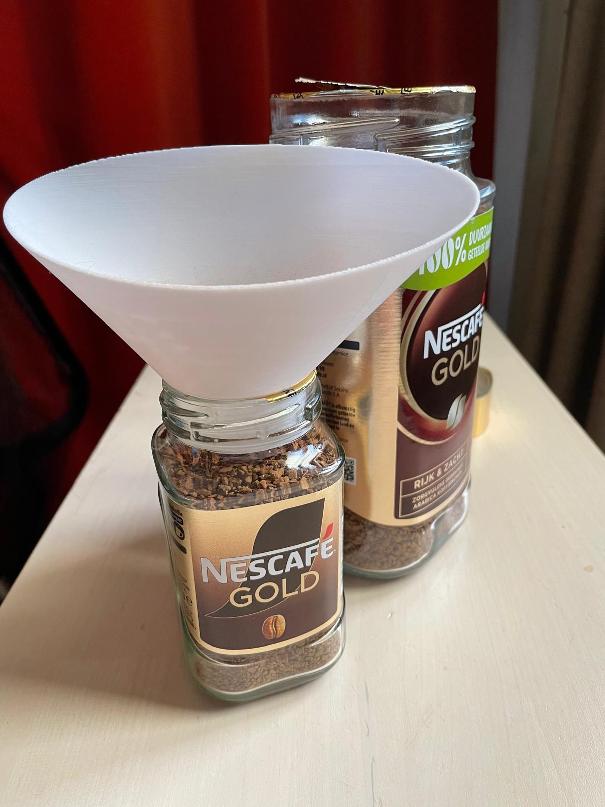 Nescafe Coffee Funnel by SunnyMakes | Download free STL model ...
