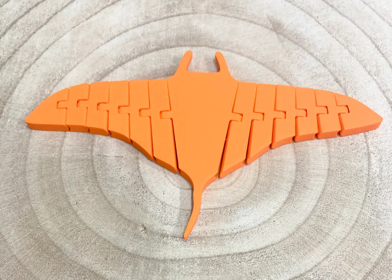 Articulated Manta Ray / Manta Raya Articulada by Franchescor | Download ...