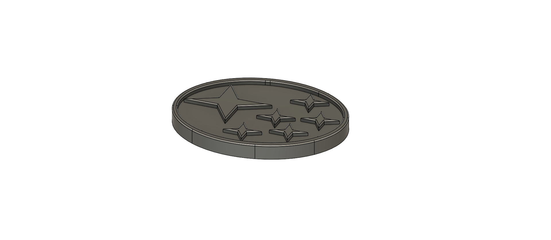 Subaru Logo by Lysandrek | Download free STL model | Printables.com