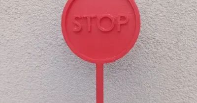 Stop sign by Infinite Coder | Download free STL model | Printables.com