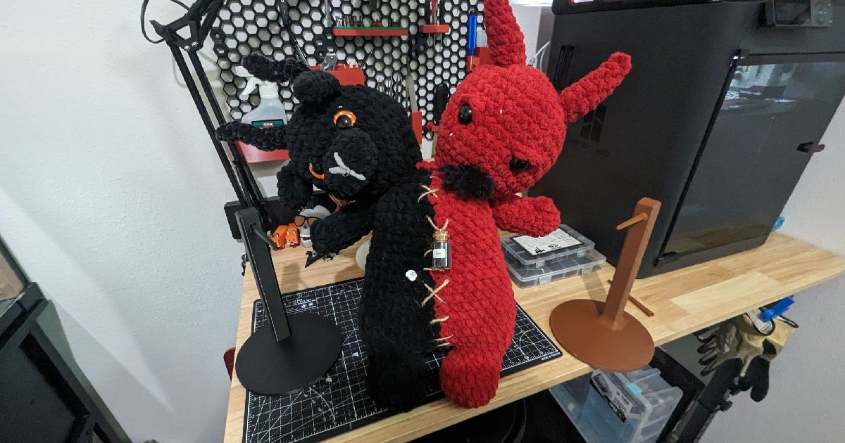 Display Peg Stand by Fuse | Download free STL model | Printables.com