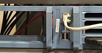 Raspberry Pi 4 19" 2U Rack Mount v2 by Commputethis | Download free STL ...