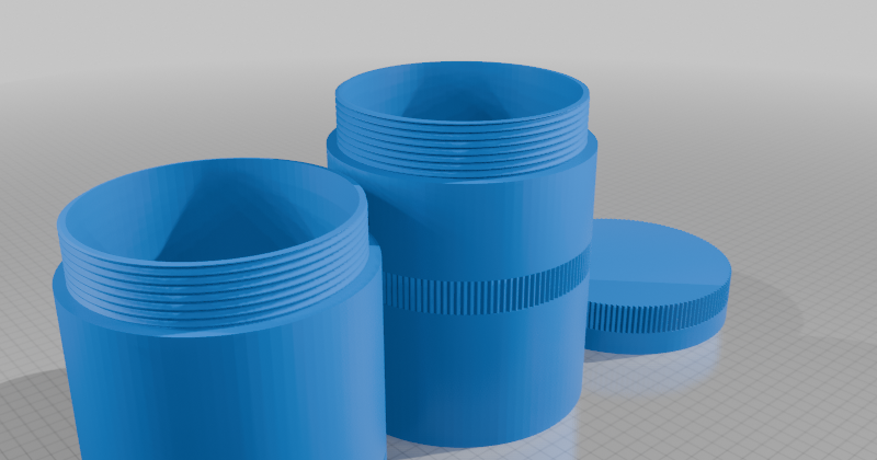 Modular container by GeilerGelber | Download free STL model ...