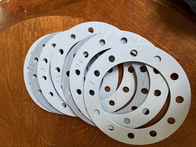 Boat/RV table shims by Peckroth1966 | Download free STL model ...